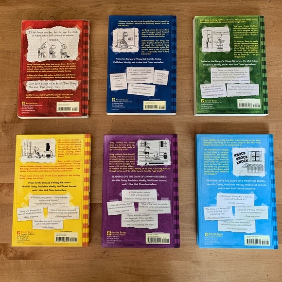 Other | Diary Of A Wimpy Kid Book Bundle | Poshmark